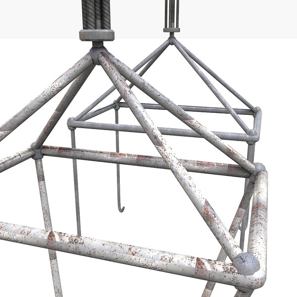 3d model coupling hook drag