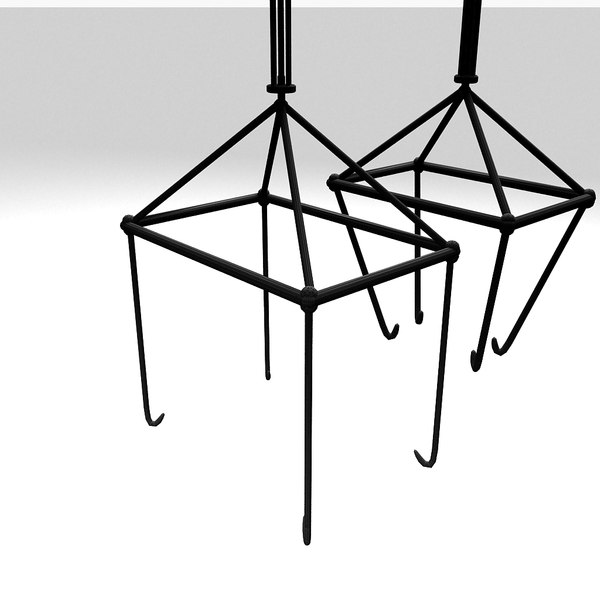 3d model coupling hook drag