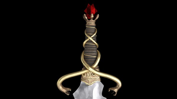 3D Snake Dagger - TurboSquid 1820245