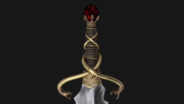 3D Snake Dagger - TurboSquid 1820245