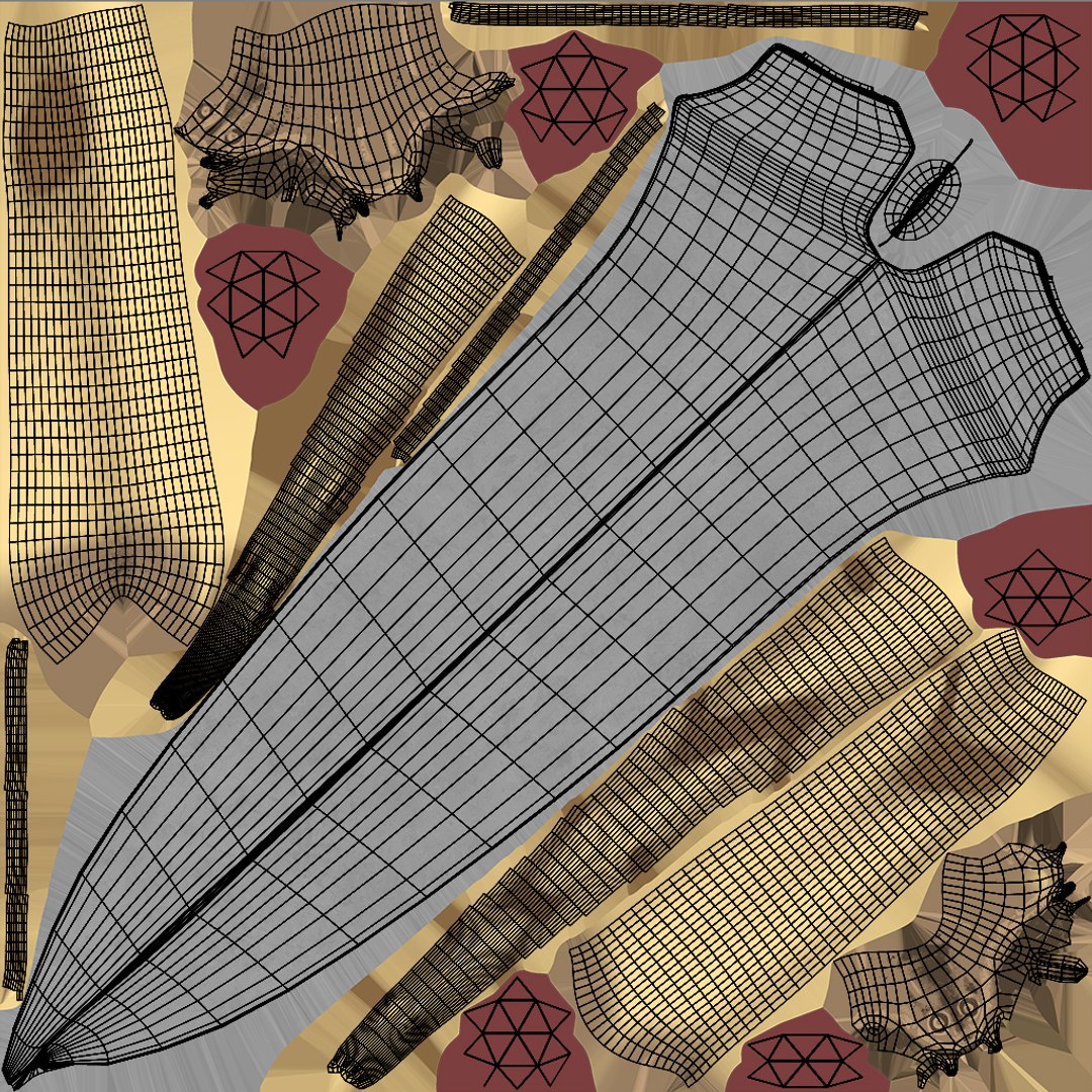 3D Snake Dagger - TurboSquid 1820245