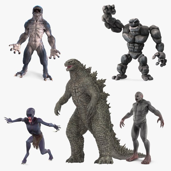 3D Godzilla Models | TurboSquid