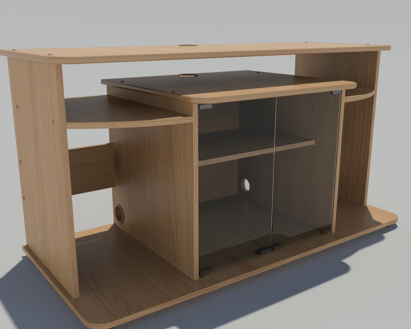3D tv furniture table model - TurboSquid 1214151