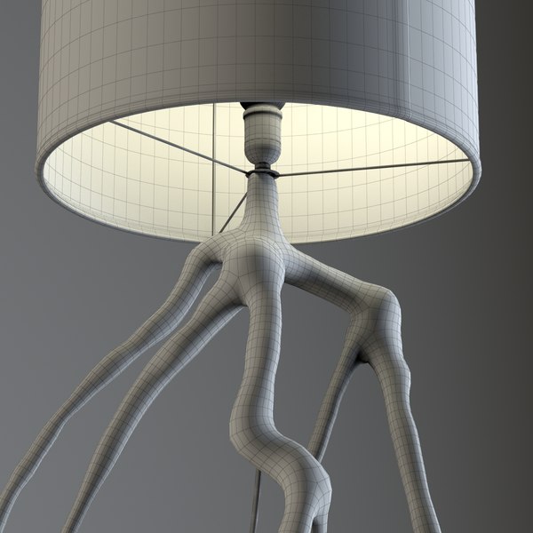 Root lamp 3D model - TurboSquid 1253803