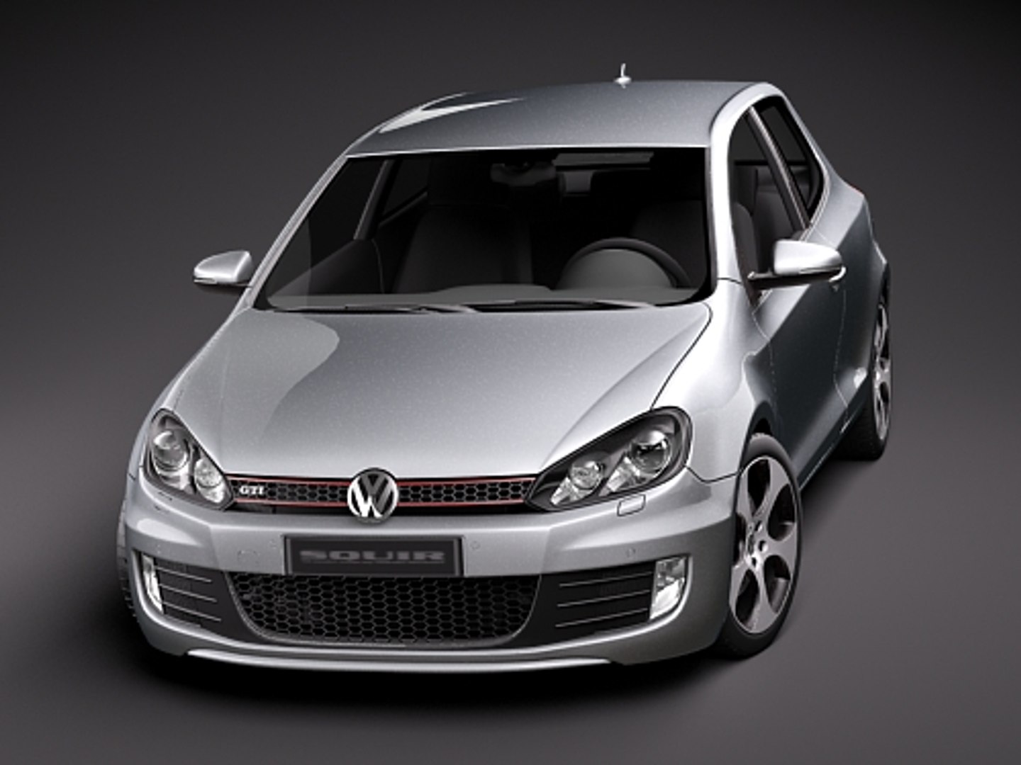 Volkswagen Golf Gti 6 3d Model