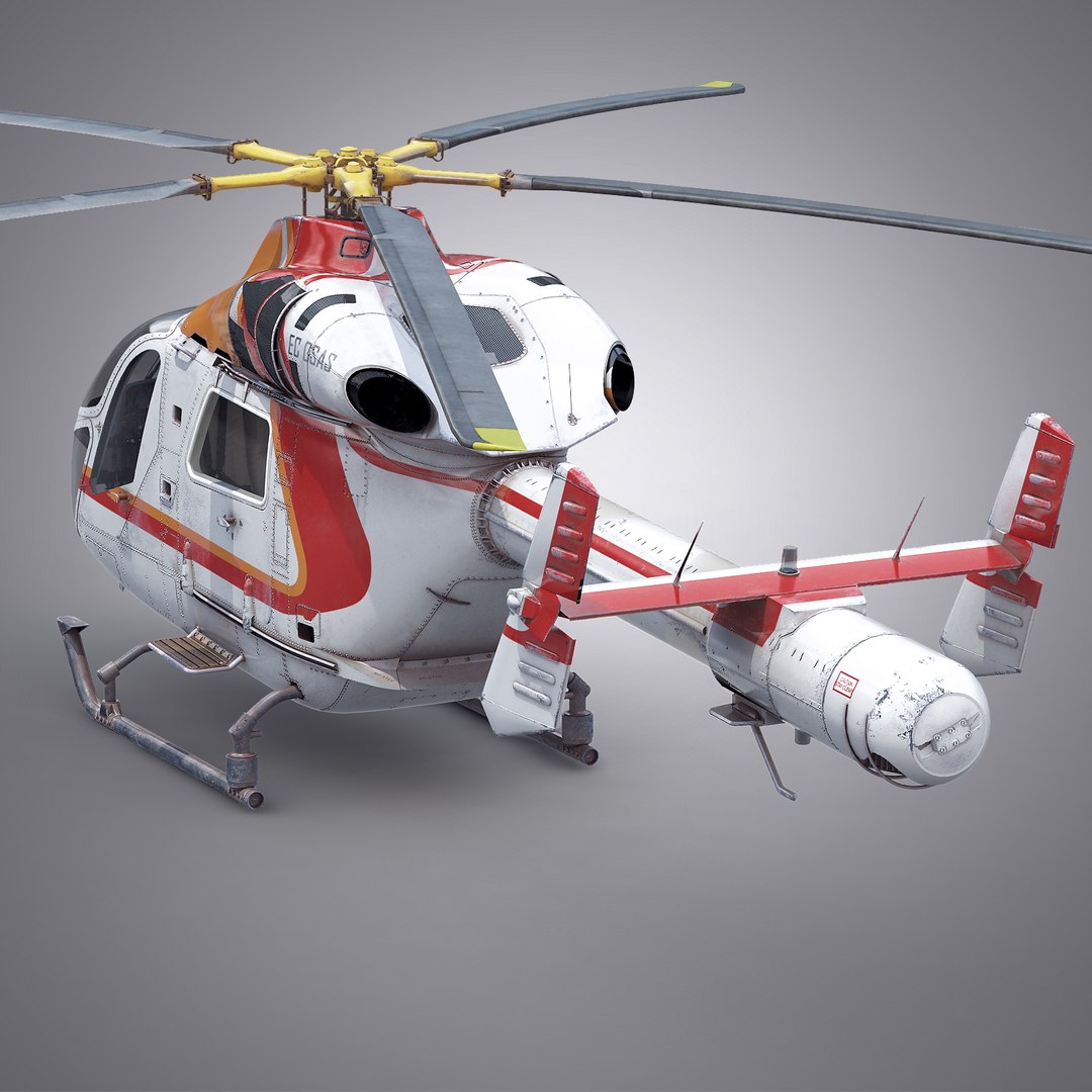 Md902 Explorer Aircraft 3d 3ds