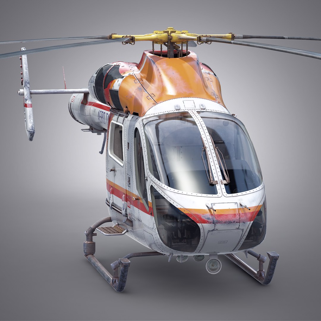 Md902 Explorer Aircraft 3d 3ds