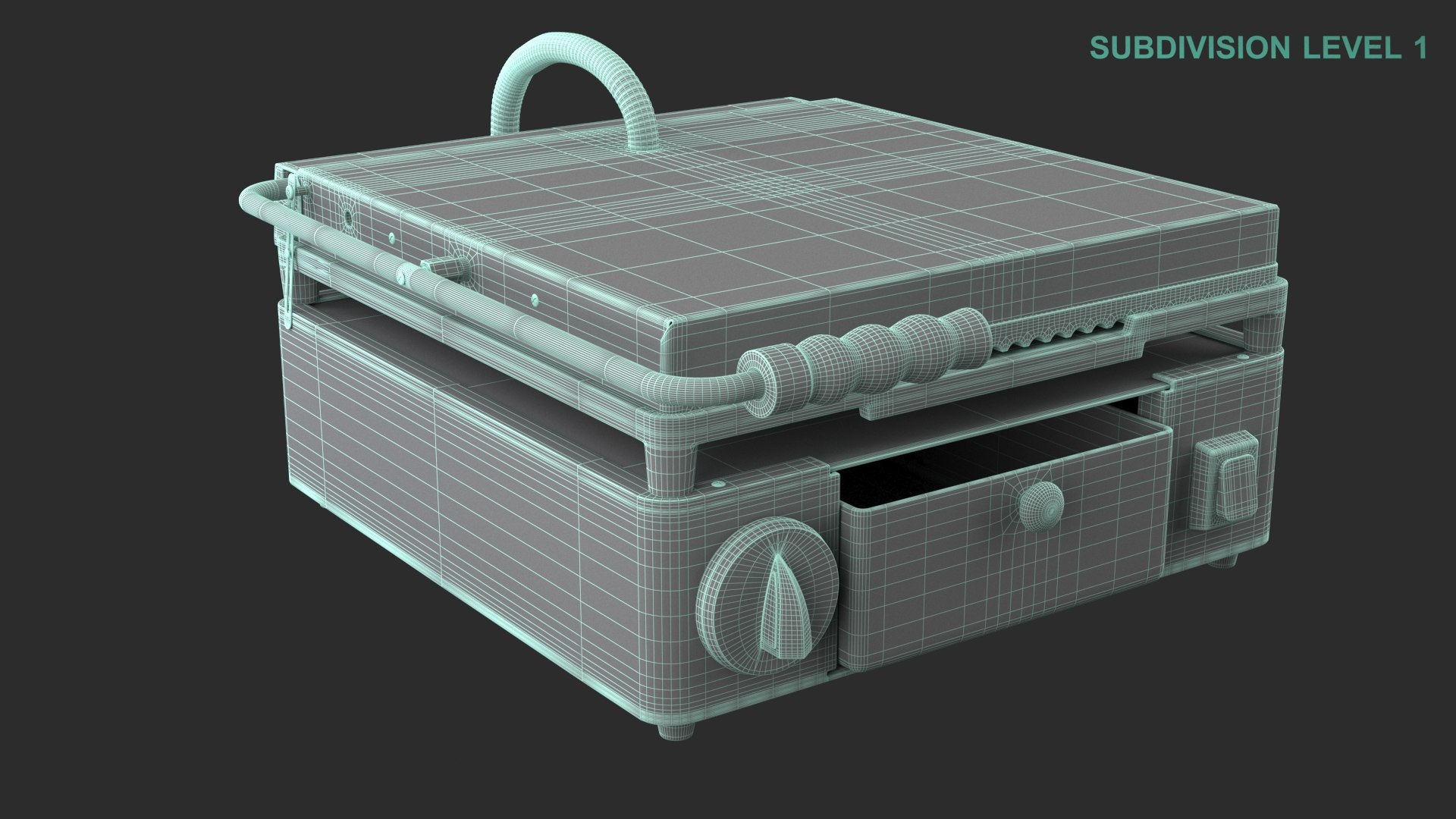 Grill 3D model - TurboSquid 1818688