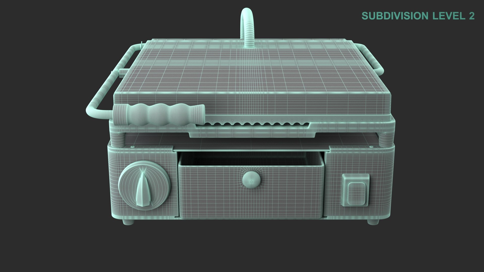 Grill 3D model - TurboSquid 1818688
