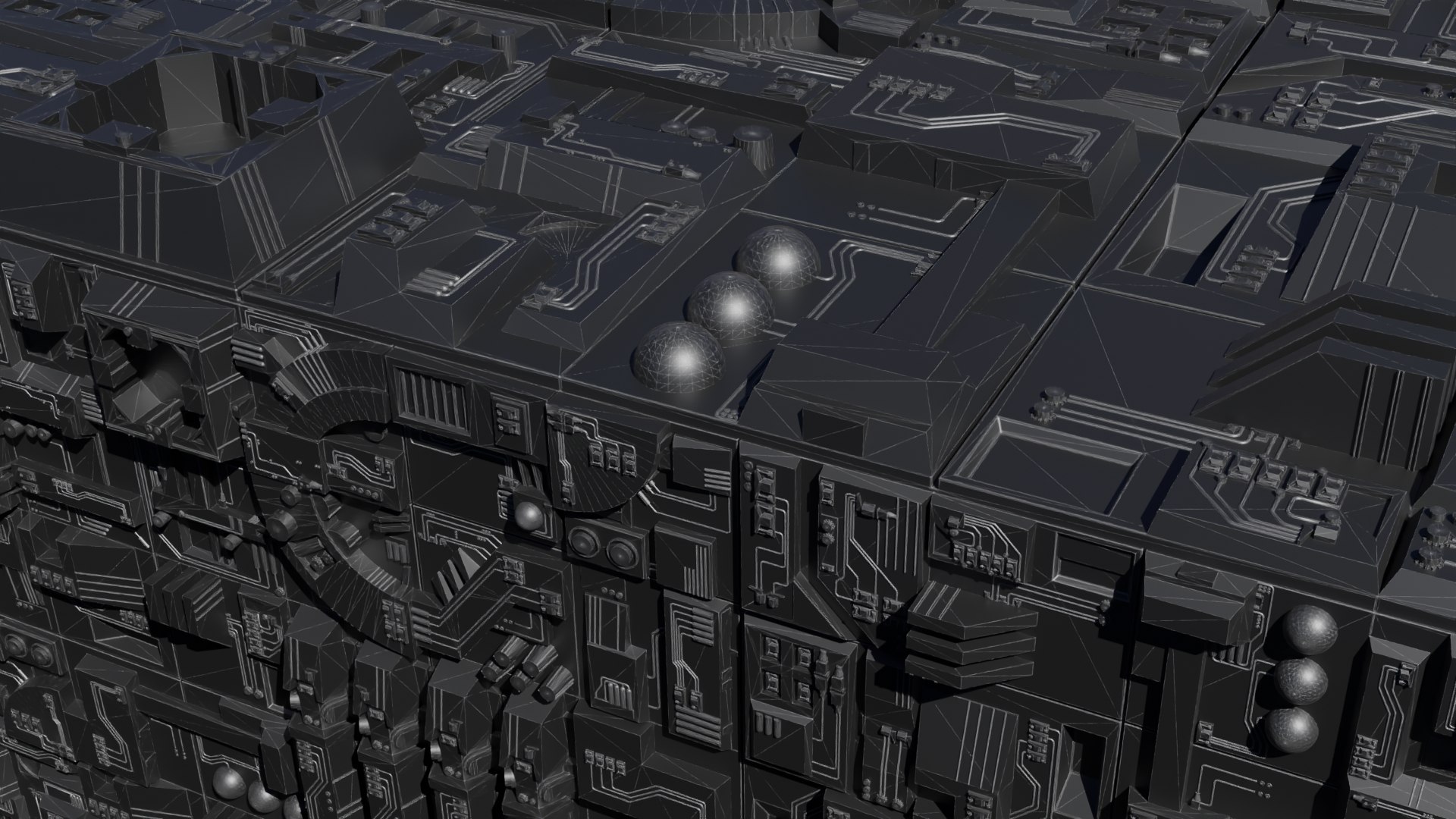 Star Wars Death Star Panel Model - TurboSquid 2135252