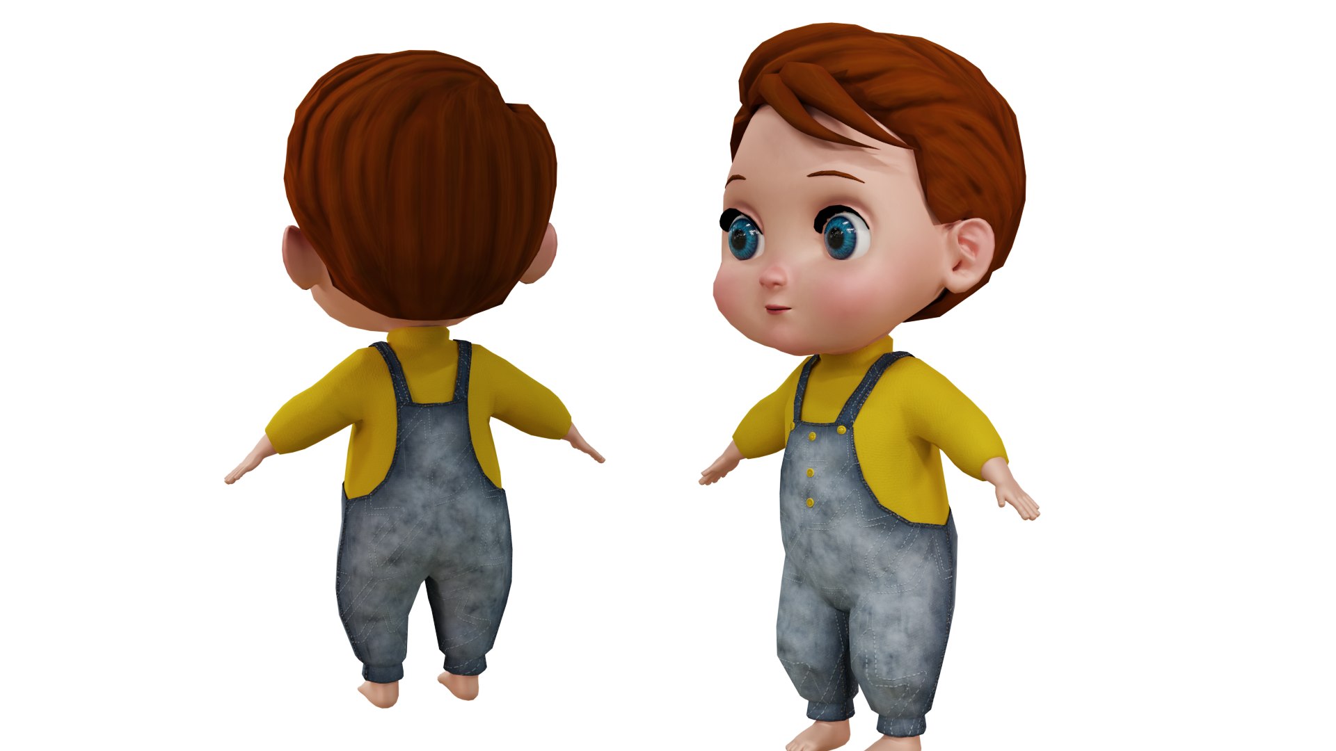 3D Baby Boy Model - TurboSquid 1694716