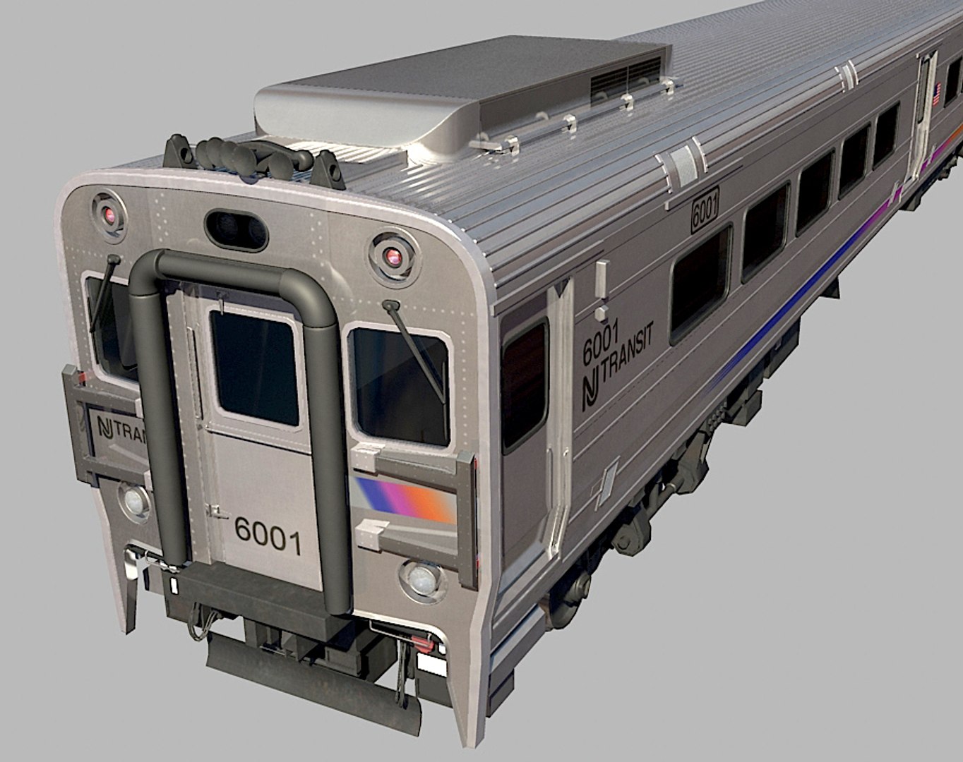 3d Nj Transit Alstom Comet
