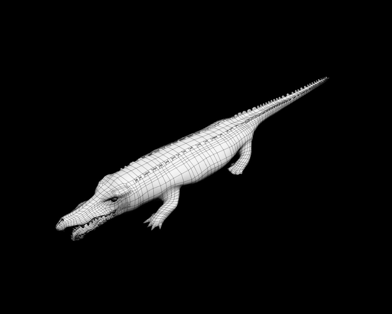 Crocodile 3D model - TurboSquid 1386966
