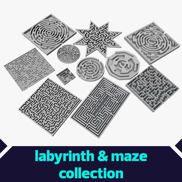 maze labyrinth 3d 3ds