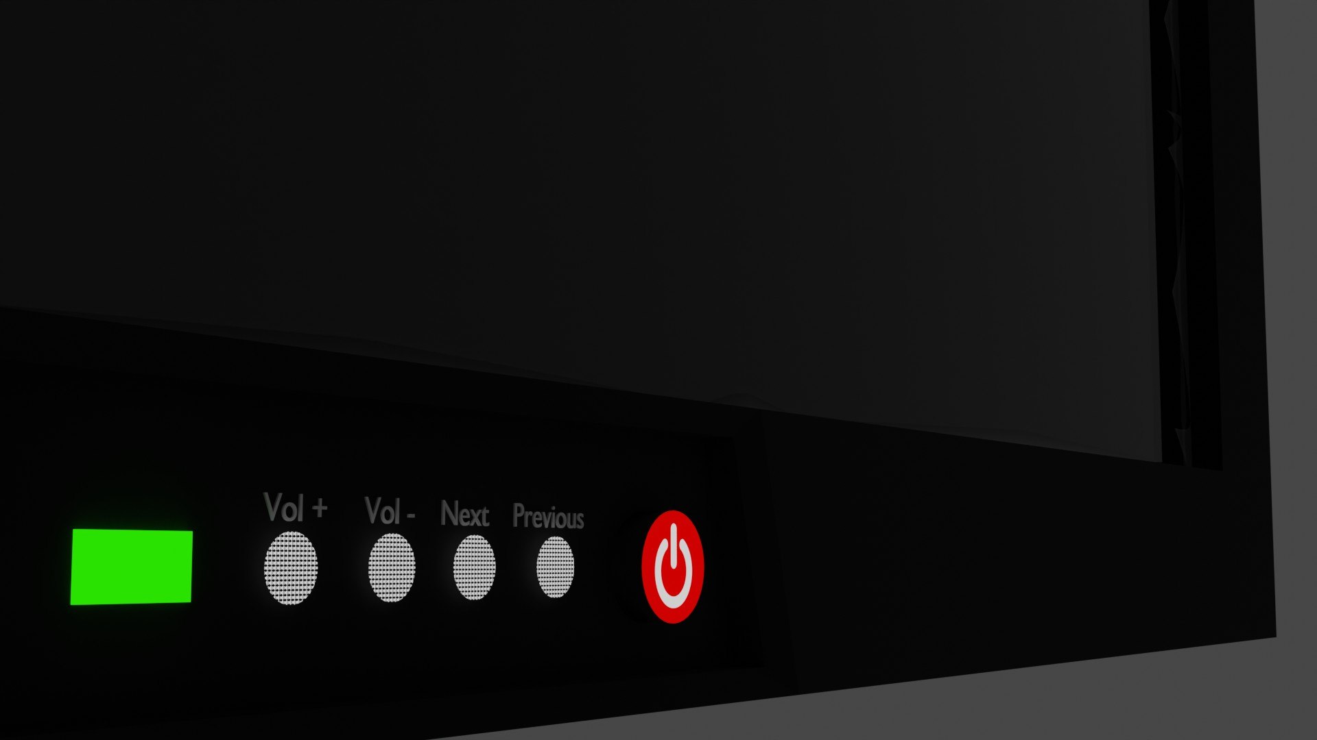 3D Detailed LED Television With Img Textures - TurboSquid 2058531