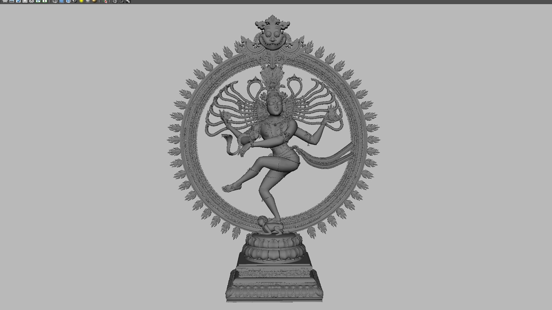 Nataraja Statue 3D - TurboSquid 1751712
