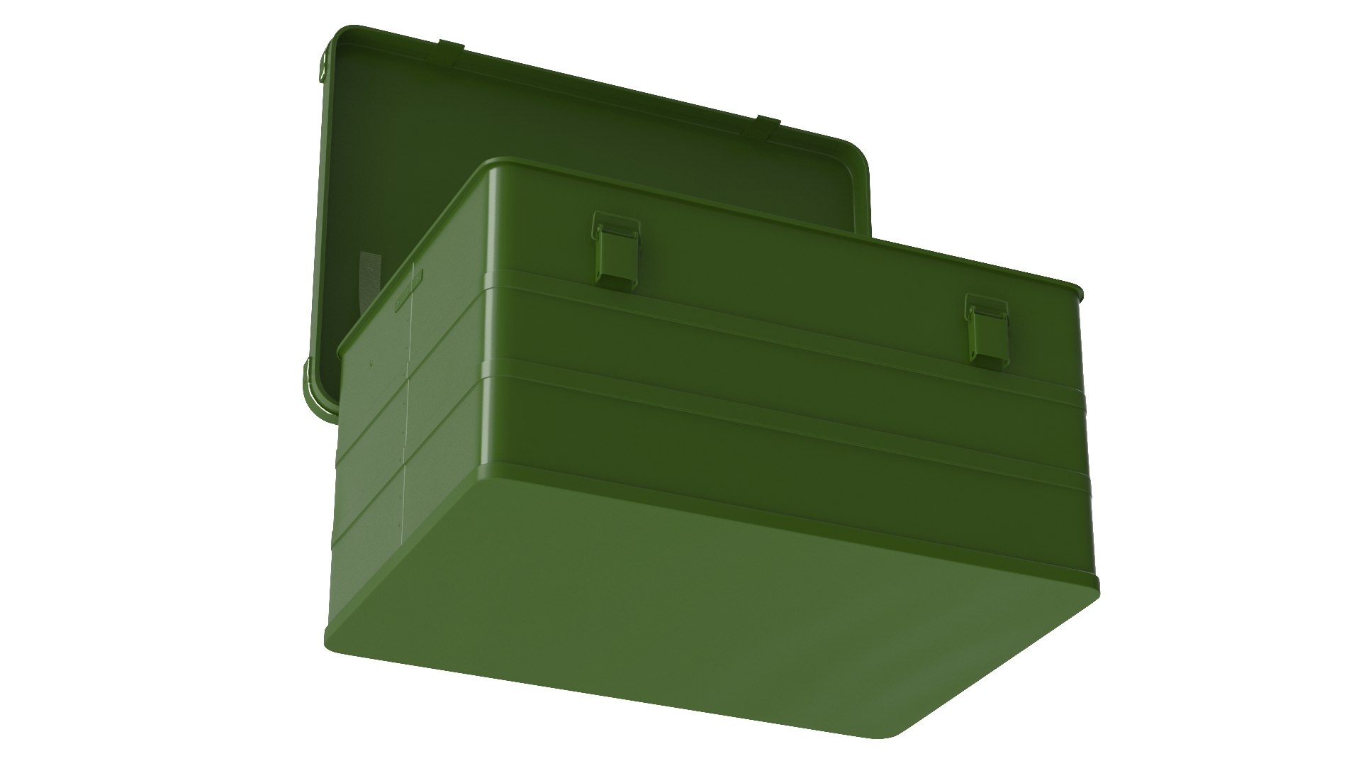 Military Storage Box Large 3D Model - TurboSquid 2218567