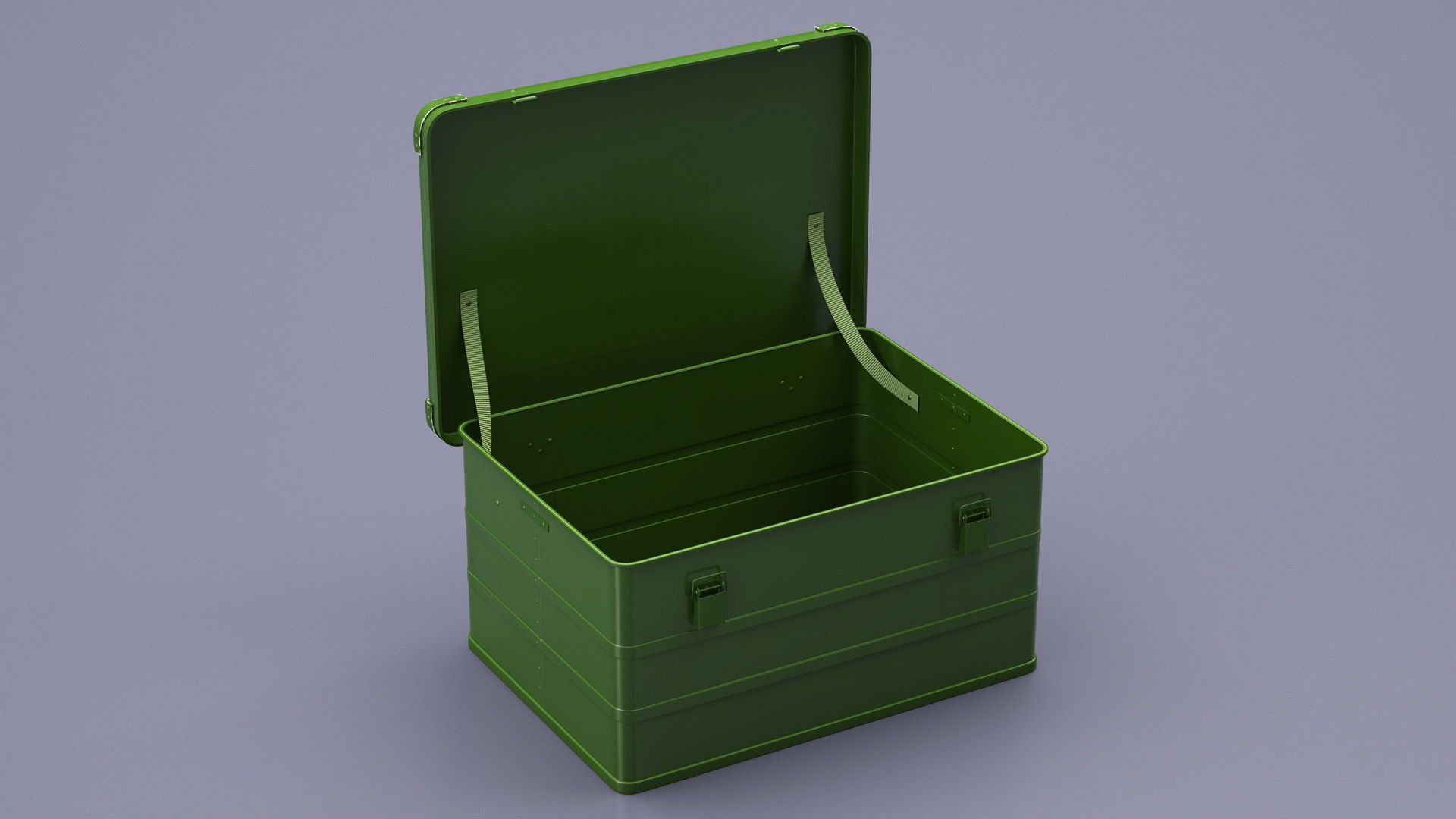 Military Storage Box Large 3D Model - TurboSquid 2218567