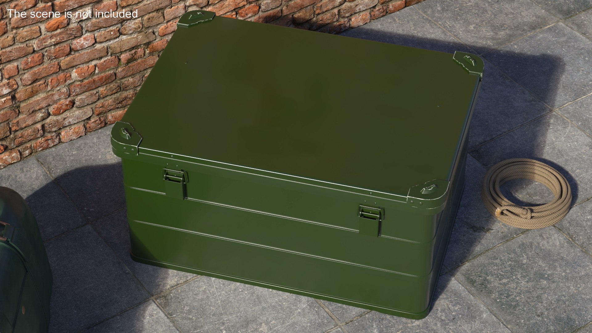 Military Storage Box Large 3D Model - TurboSquid 2218567