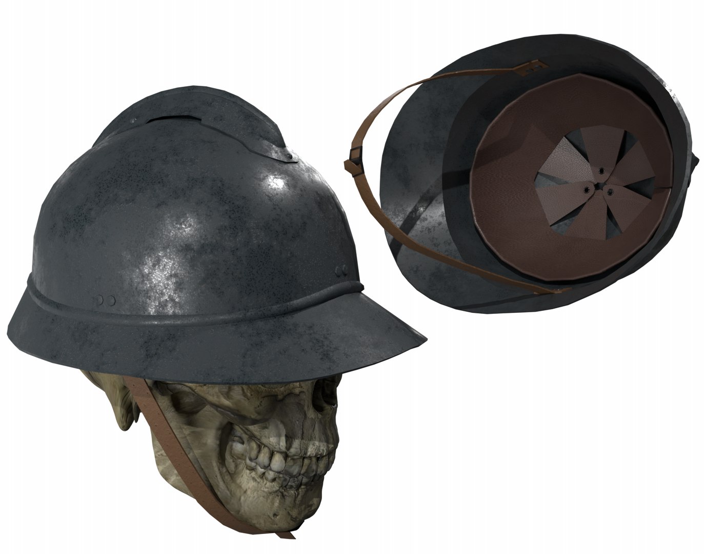 3D Adrian helmet model - TurboSquid 2147910