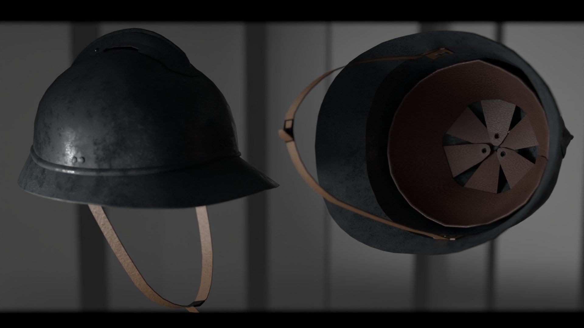 3D Adrian Helmet Model - TurboSquid 2147910