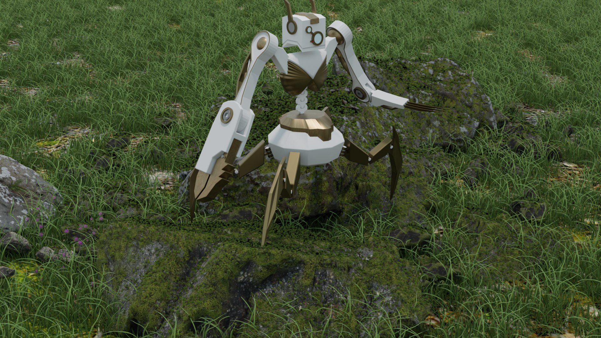 ROBOTIC CRAB 3D Model - TurboSquid 2065315