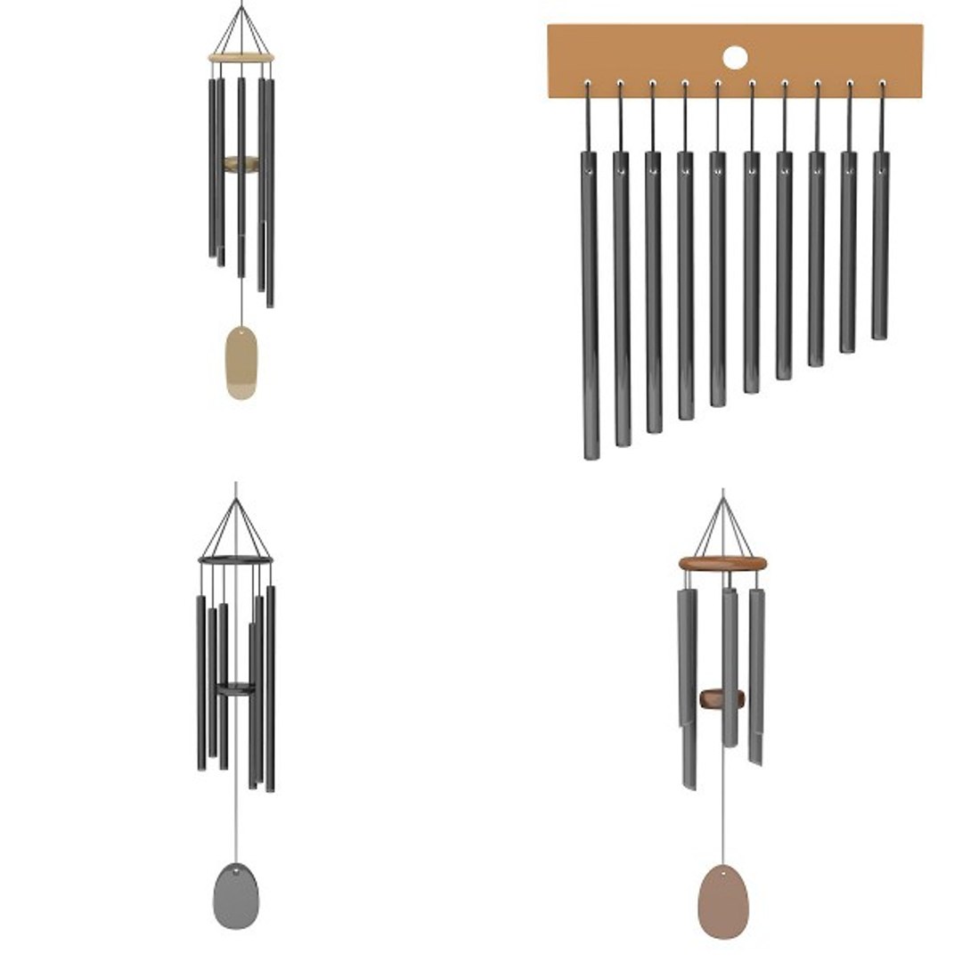Wind Chimes 3d Model
