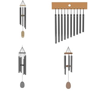 Collection Wind Chime 3D Models for Download | TurboSquid