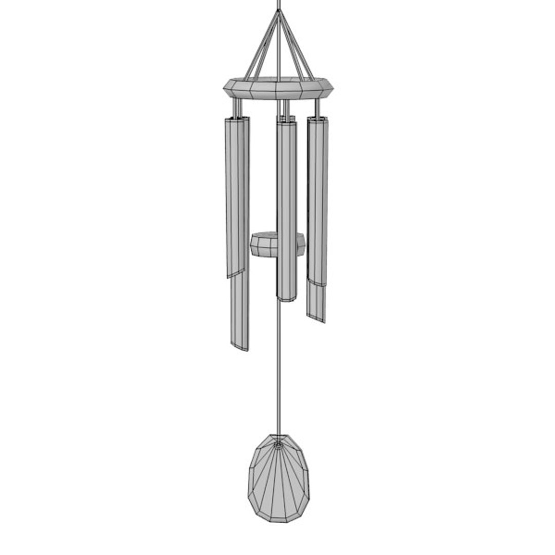 Wind Chimes 3d Model