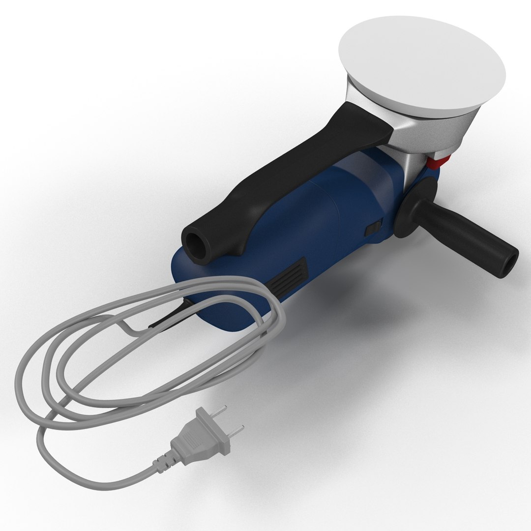 3d Sander Tool Model