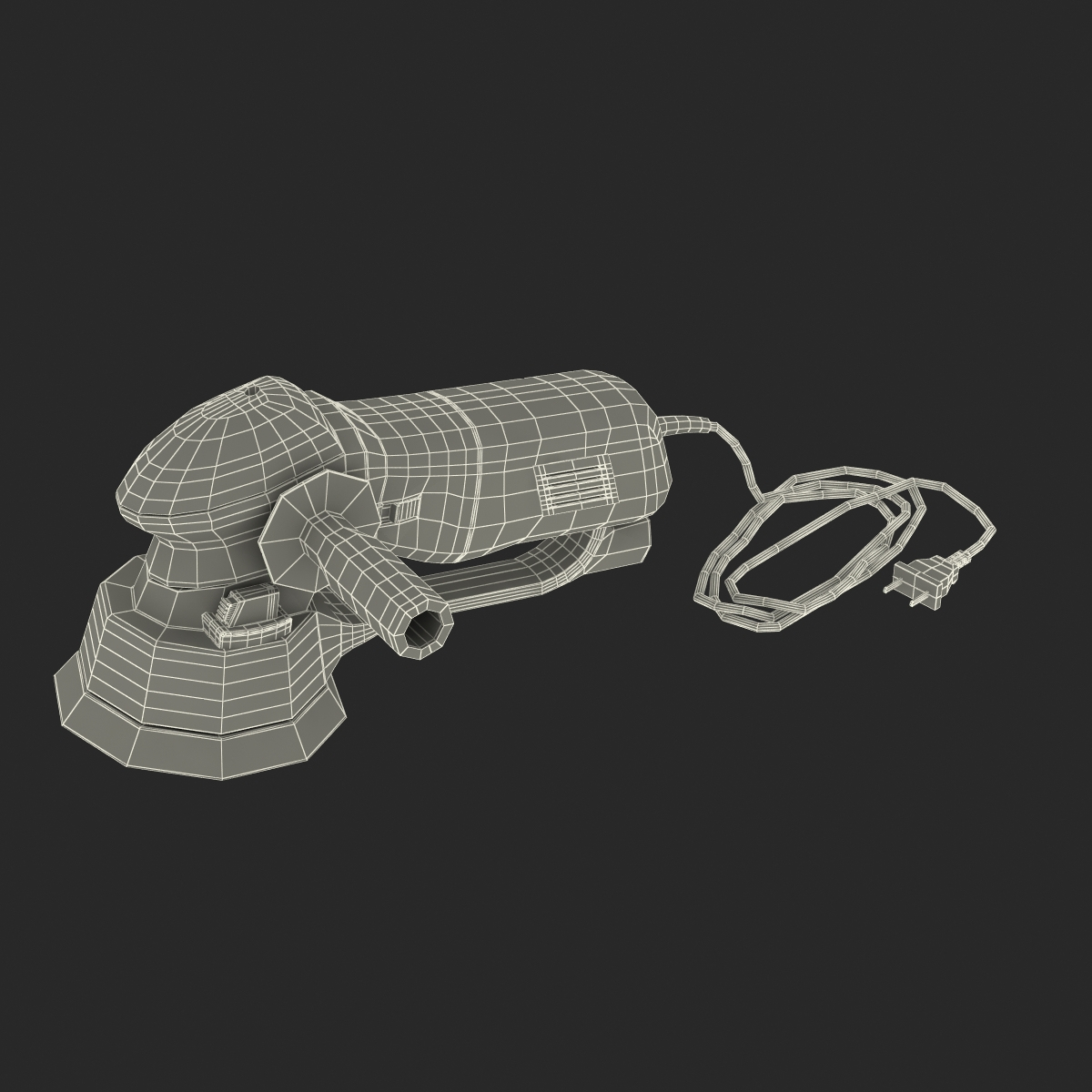 3d sander tool model