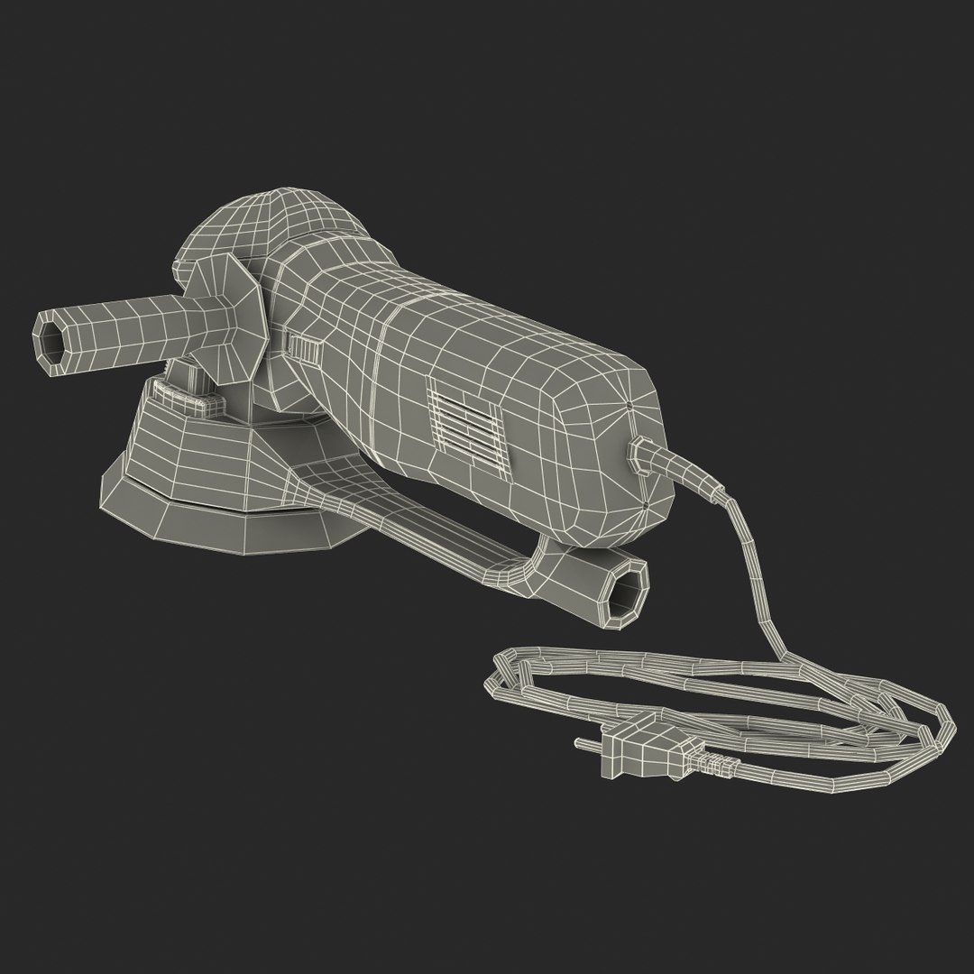 3d Sander Tool Model