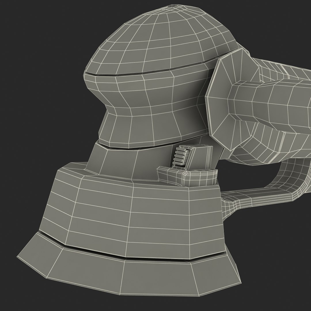 3d Sander Tool Model