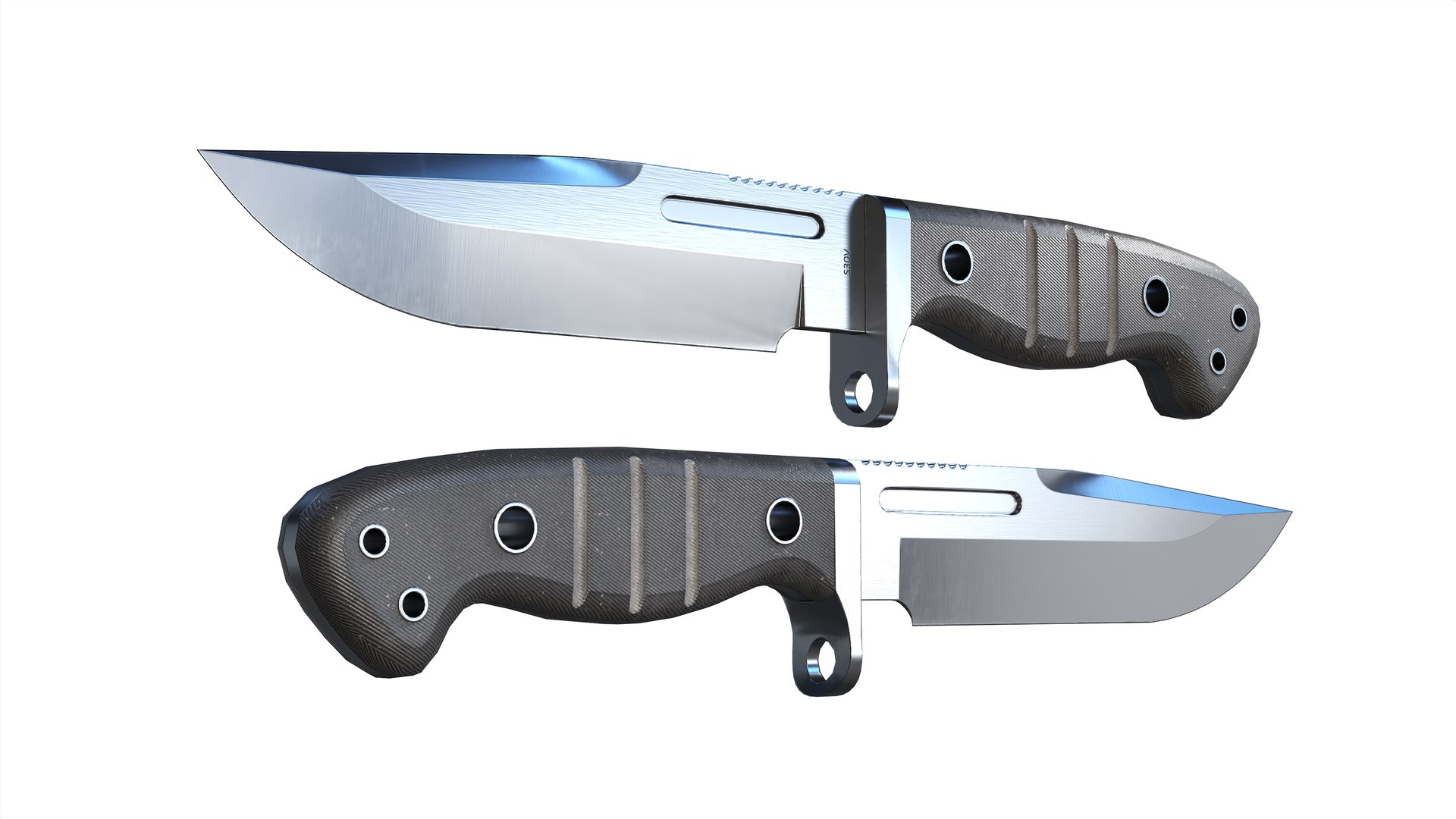 3D Sibert Scout Knife - TurboSquid 2106660
