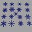 snowflakes holiday 3d model