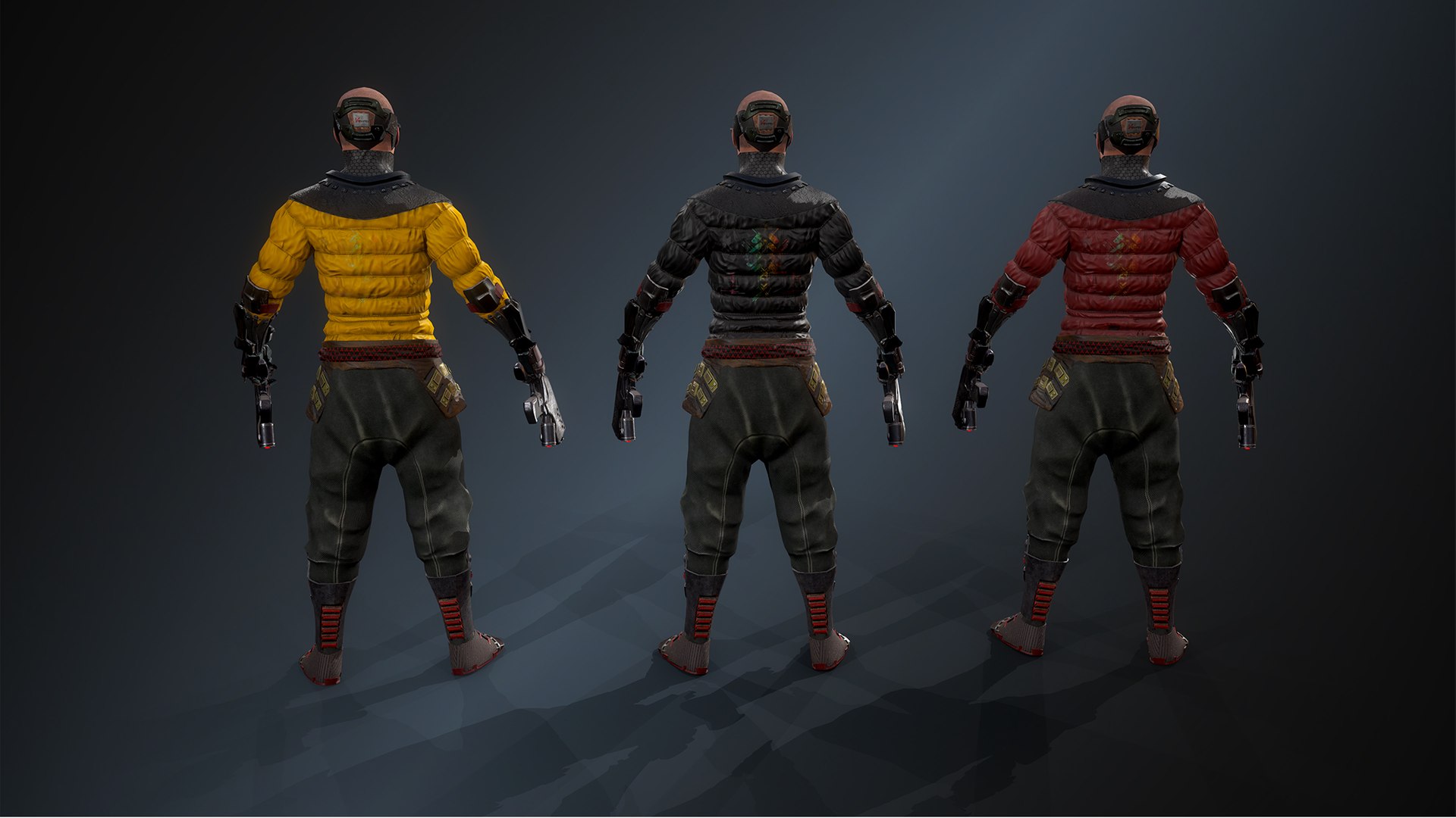 3D Model Cyber Samurai 2 - TurboSquid 1567736