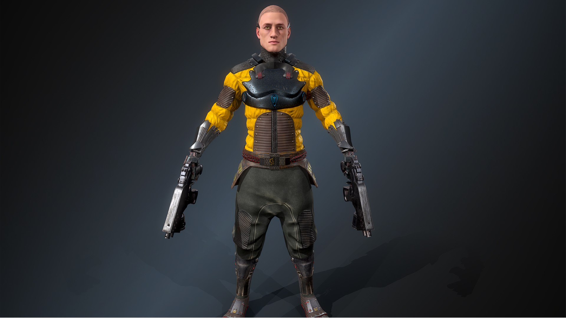 3D Model Cyber Samurai 2 - TurboSquid 1567736