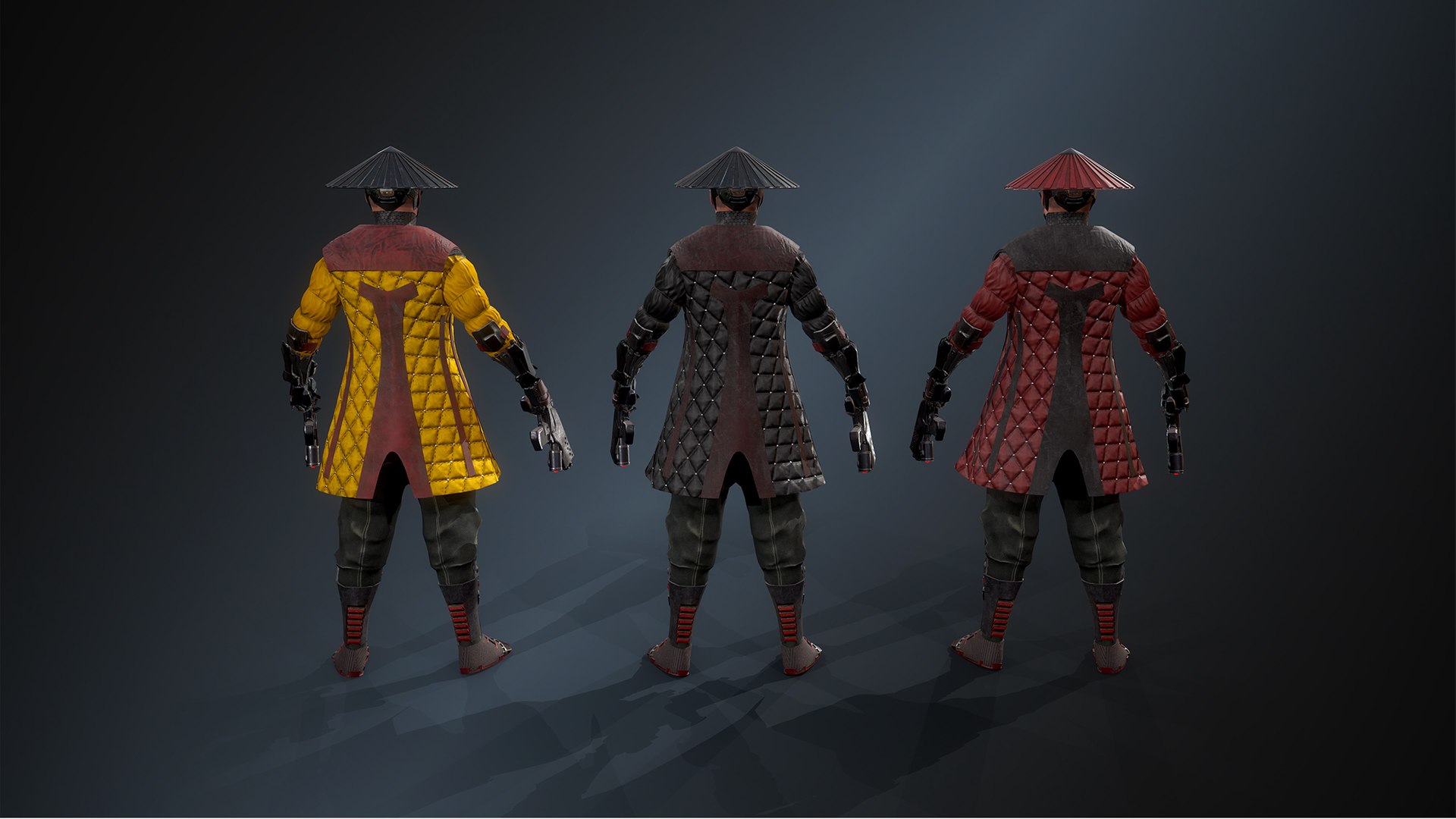 3D Model Cyber Samurai 2 - TurboSquid 1567736