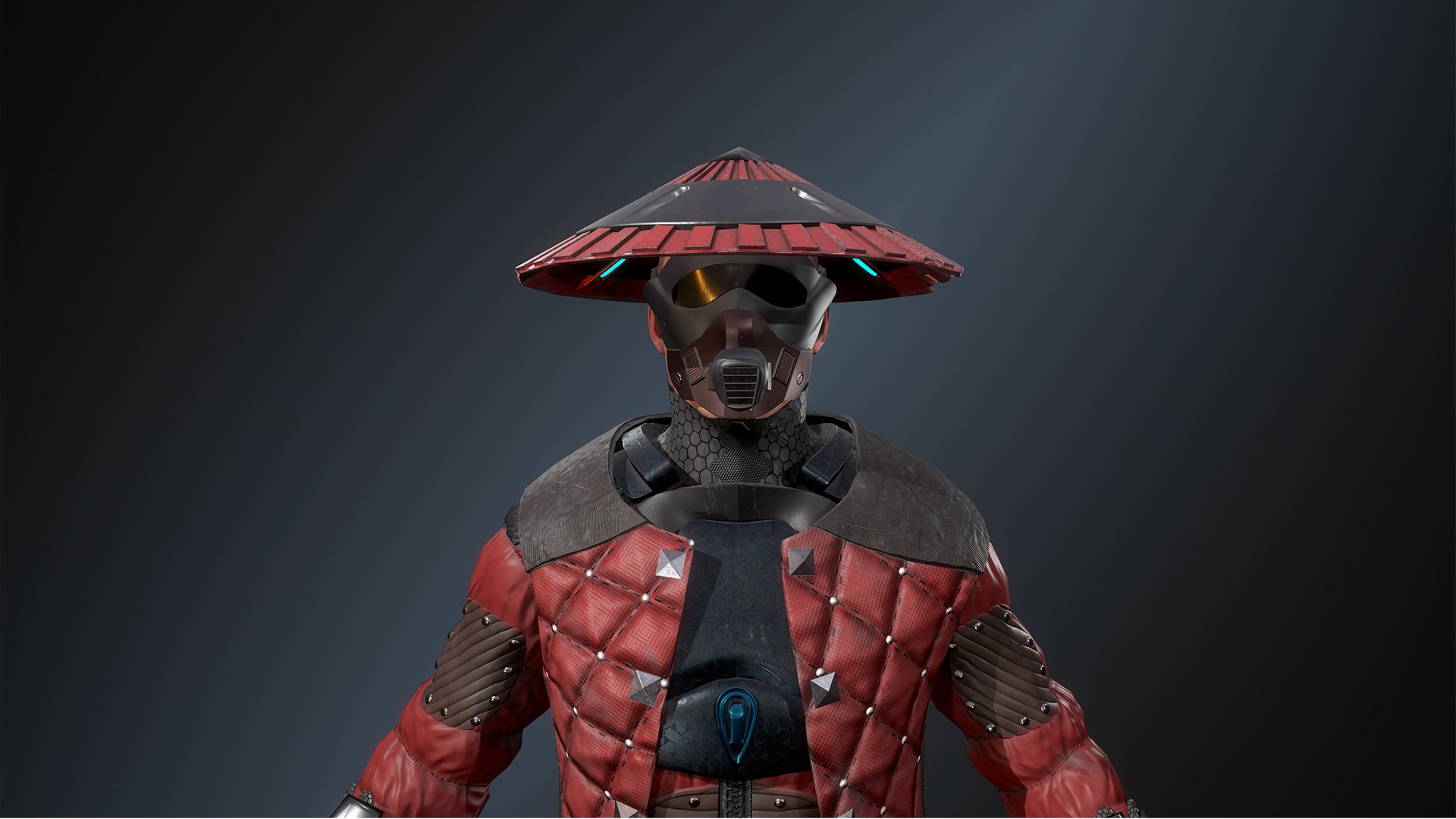 3D Model Cyber Samurai 2 - TurboSquid 1567736