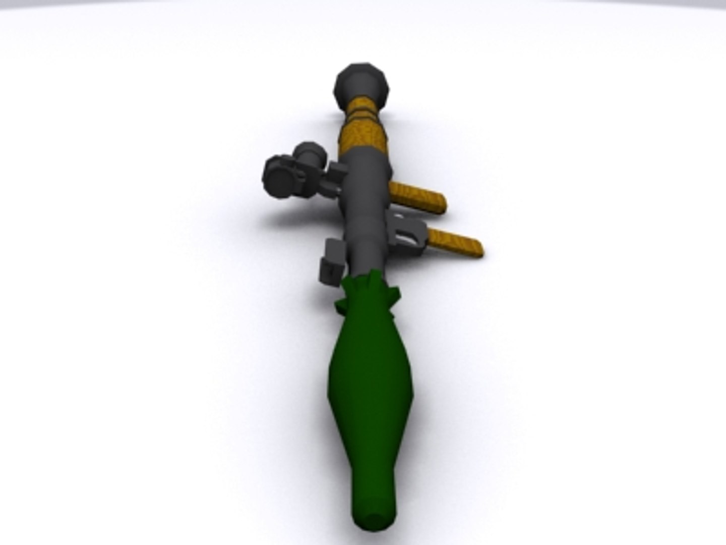 Rpg-7 Rocket 3d 3ds