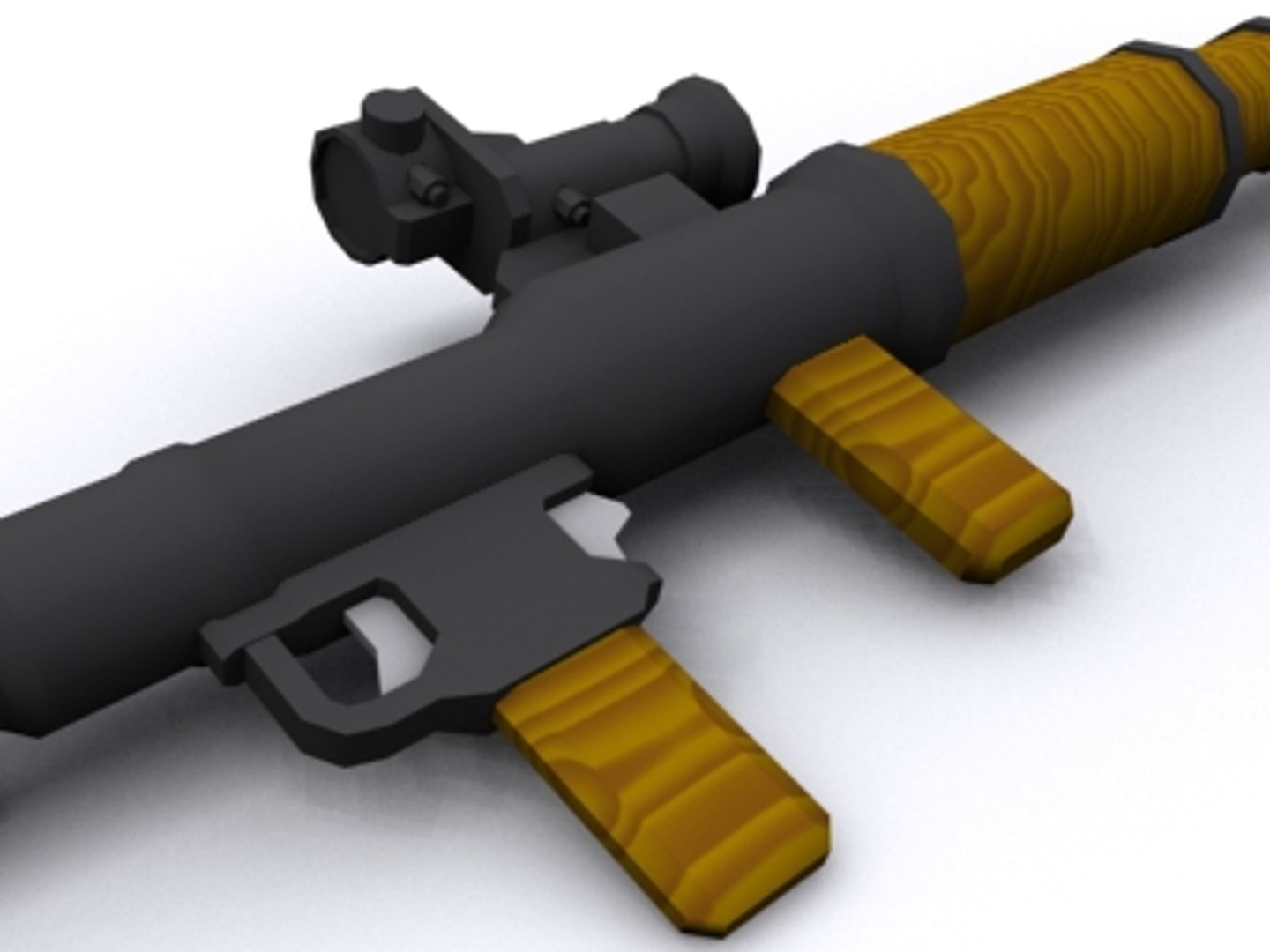 Rpg-7 Rocket 3d 3ds