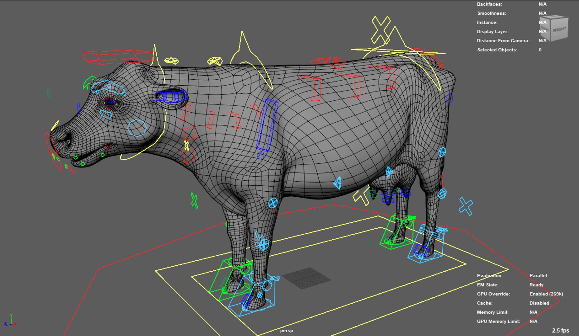 Cow Rigged Fur 3D Model 3D Model - TurboSquid 2057607