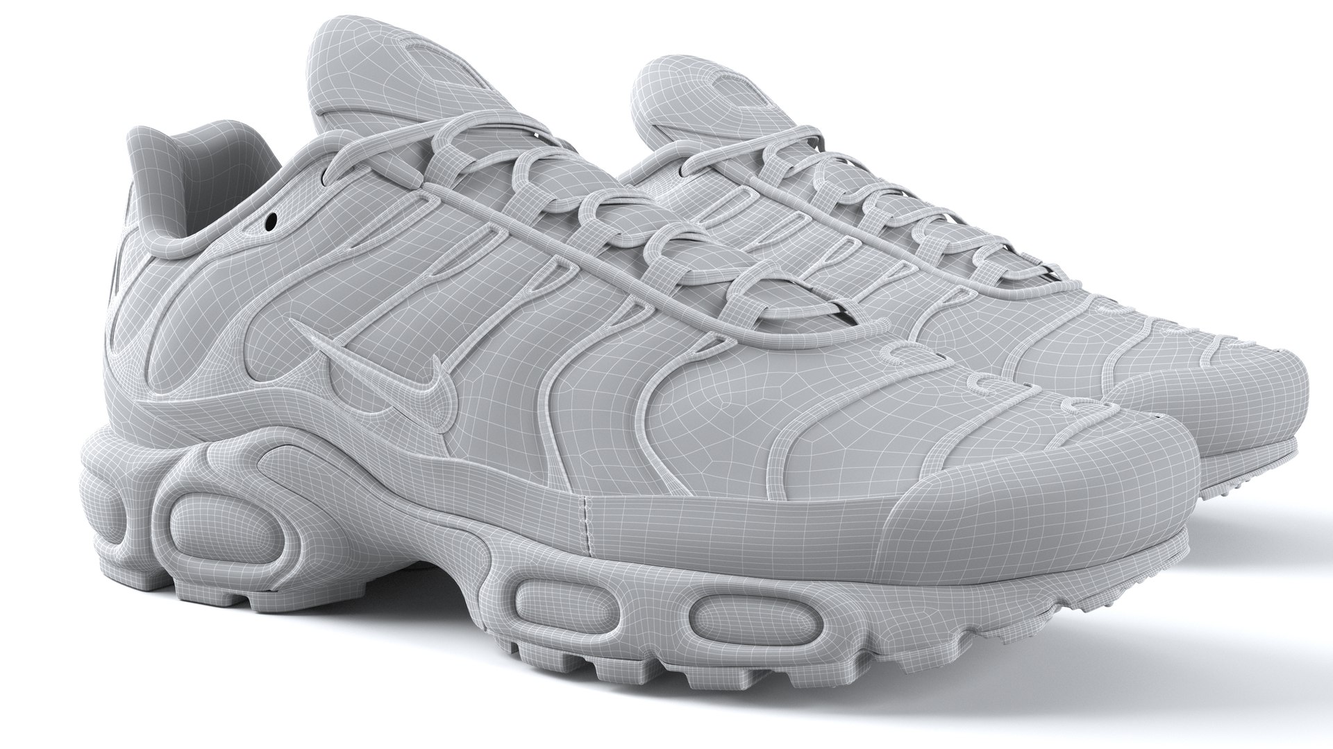 3D Model Air Max Plus PBR - TurboSquid 2137415