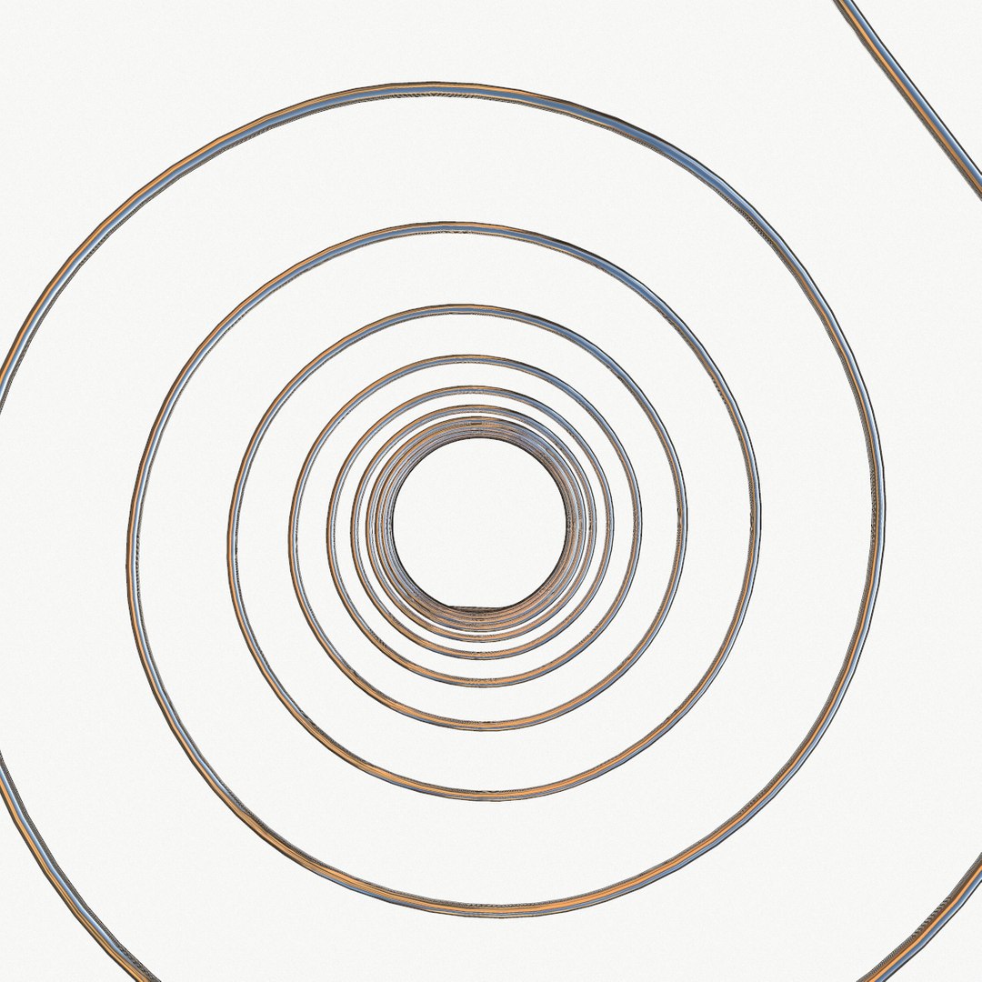 3D model metal spiral spring - TurboSquid 1410428