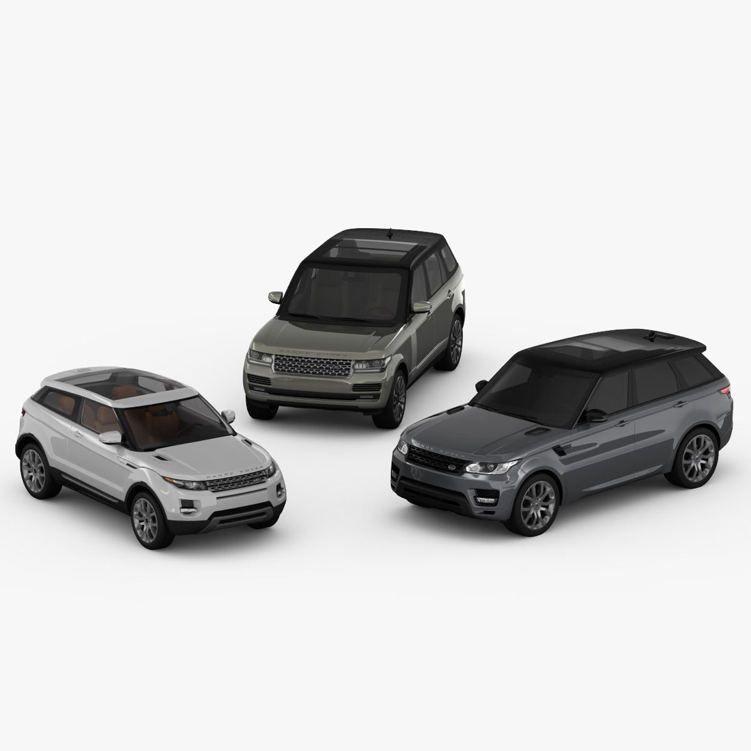 Range Rover 3d Model