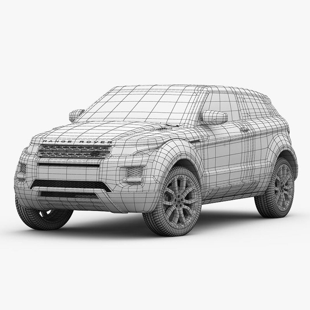 Range Rover 3d Model