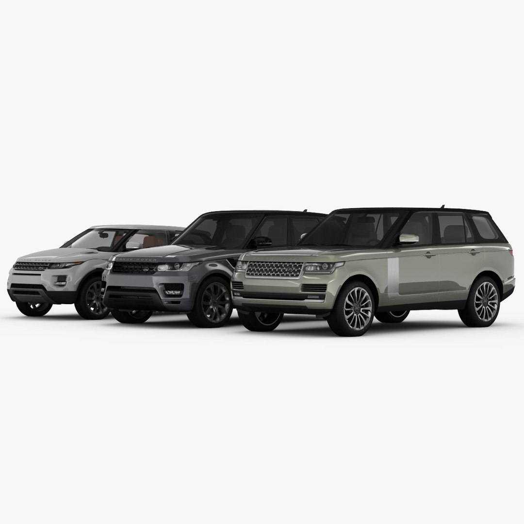 Range Rover 3d Model