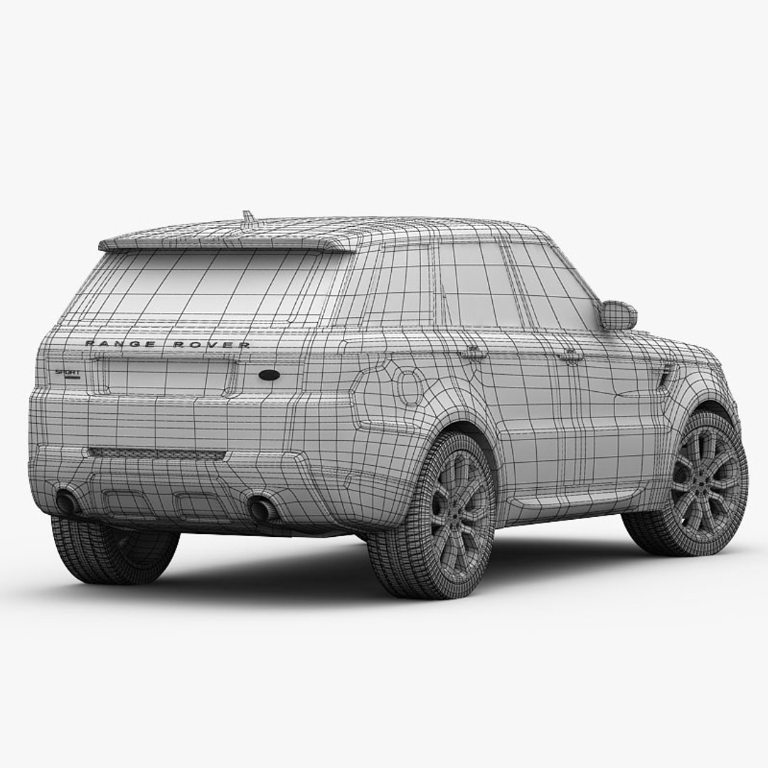 Range Rover 3d Model