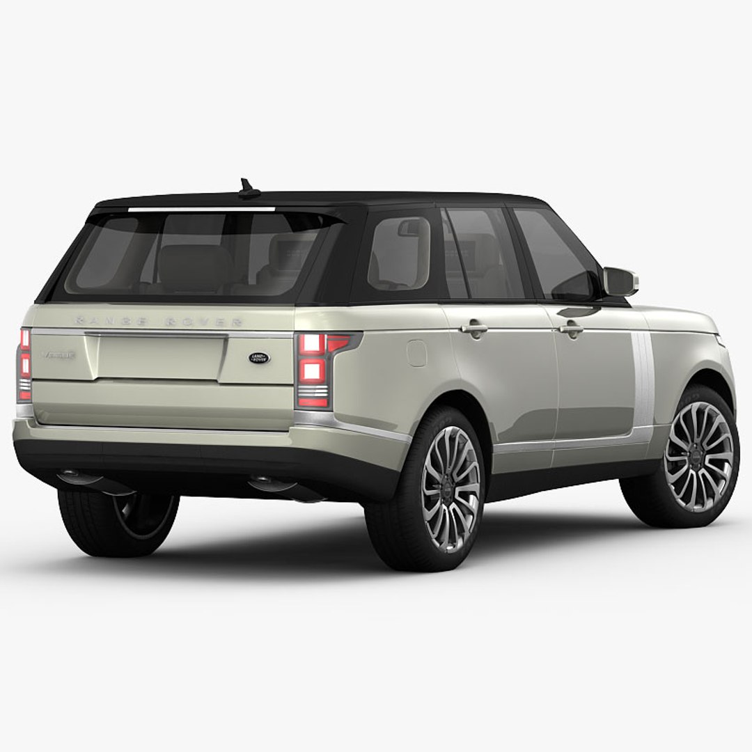 Range Rover 3d Model