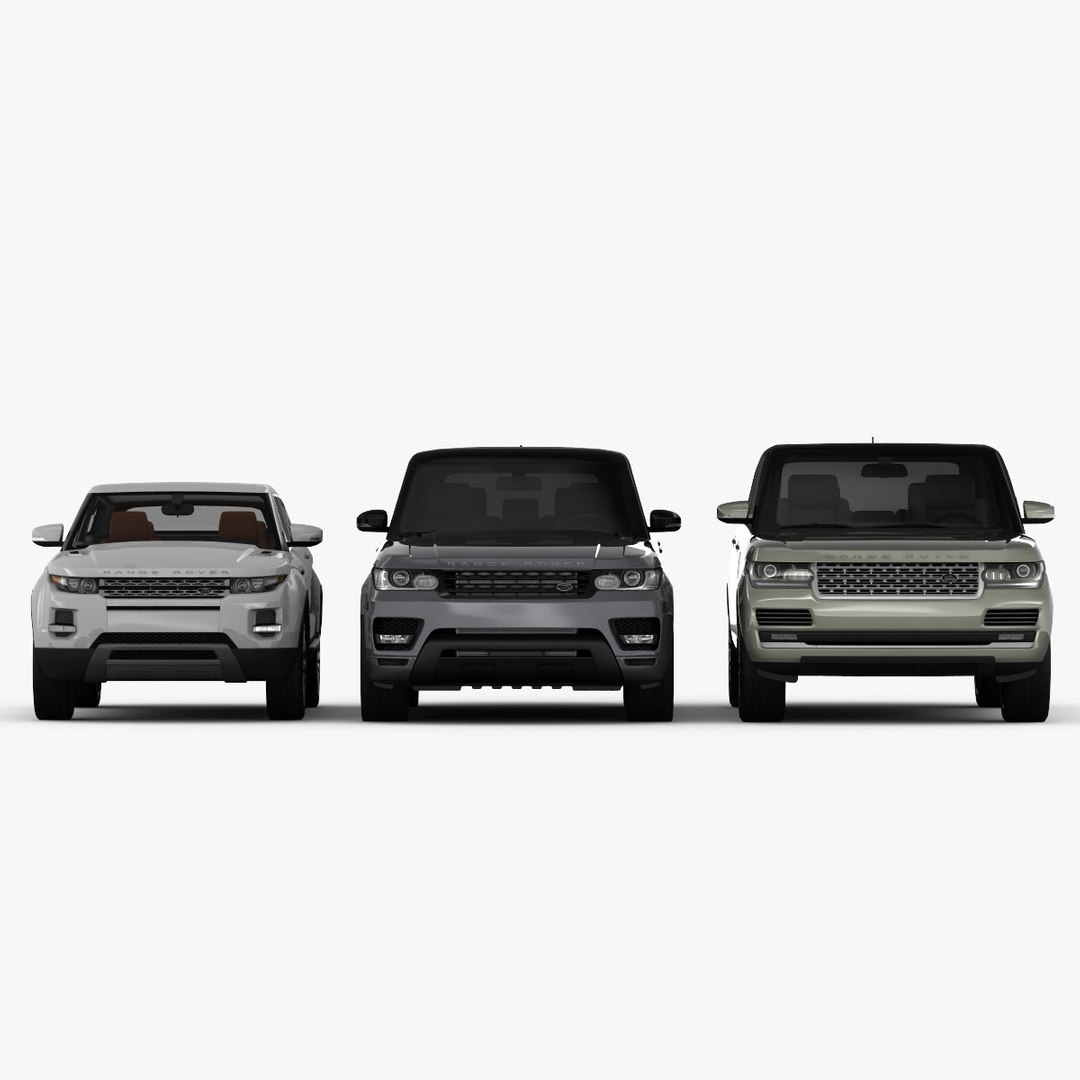 Range Rover 3d Model